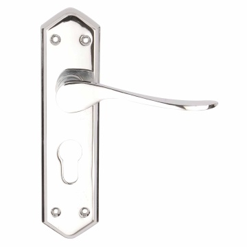 Premier Calver Euro Profile Door Handles Polished Chrome | Selco