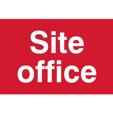 Site Office Sign 200 x 300mm | Selco