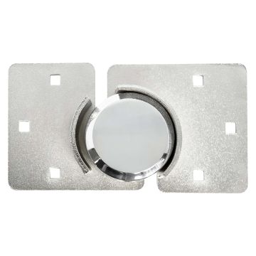 Dale 4000 Van Hasp & Padlock Chrome 73mm | Selco
