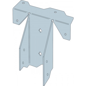 Simpsons Ridge Rafter Connector Galvanised 100mm | Selco